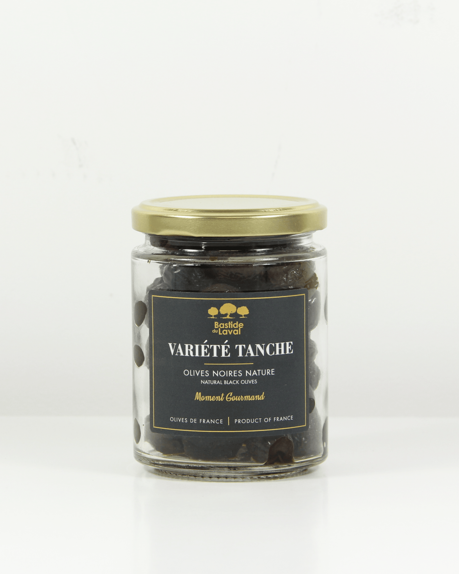 Olives noires nature - Variété Tanche
